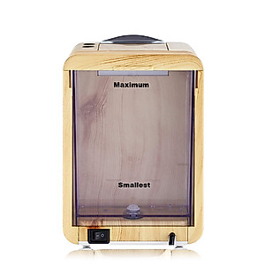 KELUNIS Italian Capsule Coffee Machine, Espresso Maker Fully Automatic 19Bar High Pressure DIY Drink Tea Machine Wood Grain Shell