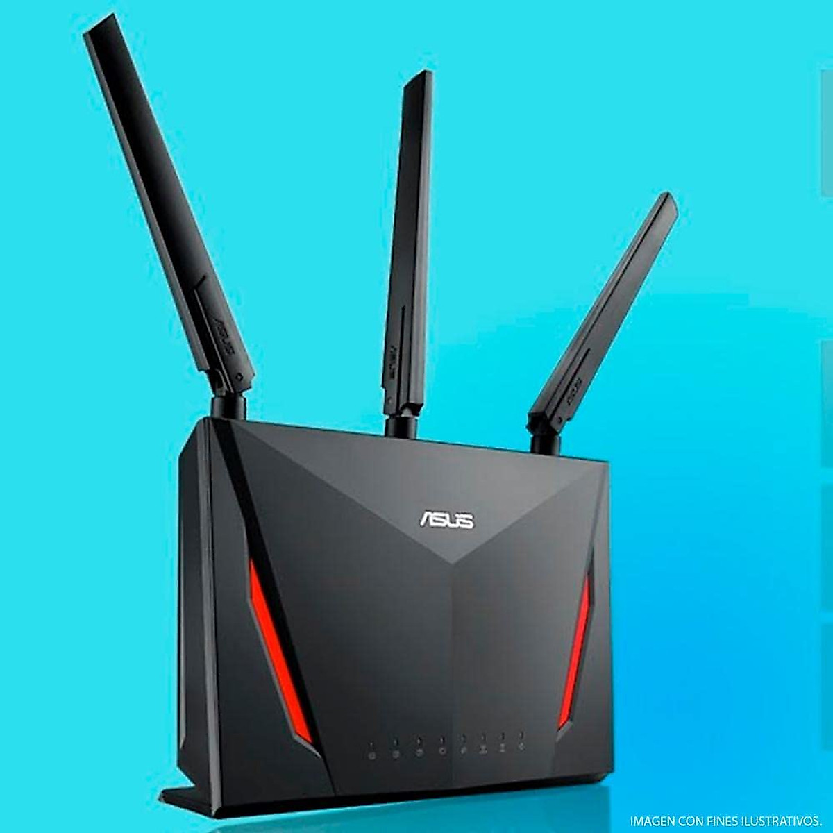 ASUS AC2900 WiFi Gaming Router (RT-AC86U) - Dual Band Gigabit Wireless Internet Router, WTFast Game Accelerator, Streaming, AiMesh Compatible, Included Lifetime Internet Security, Adaptive QoS
