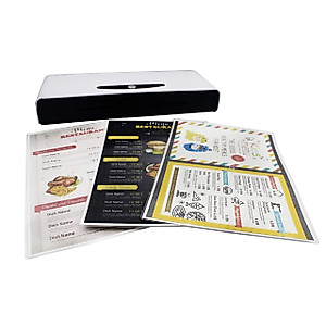 Optiazure Thermal Laminating Pouches 9"x11.5" Inches, 5mil 100Pack, Clear, Letter Size