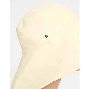 Solbari Ultra Wide Brim Sun Hat UPF50+ Packable UV Sun Protection Hats with Full Coverage Brim, Vanilla/Beige, Small-Medium