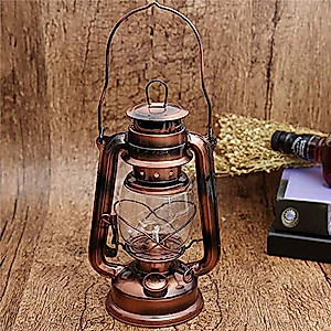 GAOZ Outdoor Lights Metal Camping Light Portable Lighting Kerosene Lamp Retro Style Outdoor Camping Tent Lamp Household Emergency Lamp for Home,Garden,Yard,Decorations