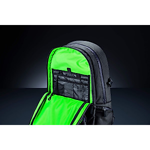 Razer Rogue v3 16" Gaming Laptop Backpack: Travel Carry On Computer Bag - Tear and Water Resistant - Mesh Side Pocket - Fits 16 inch Notebook - Black