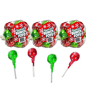 Tootsie Roll, Christmas Pops Bunch, 3.6 Ounce