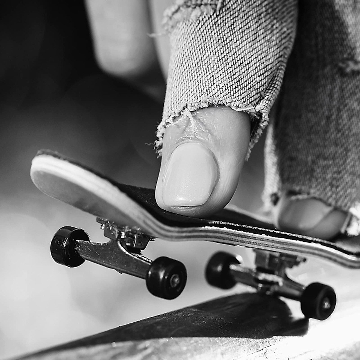 12 Piece Mini Finger Fingerboard Grip Tape,Foam Grip Tape Pro Fingerboard Tech Deck Performance Series，P-rep Professional Original Black Skateboard Fingerboard Foam Grip Tape Stickers,38mmX110mm