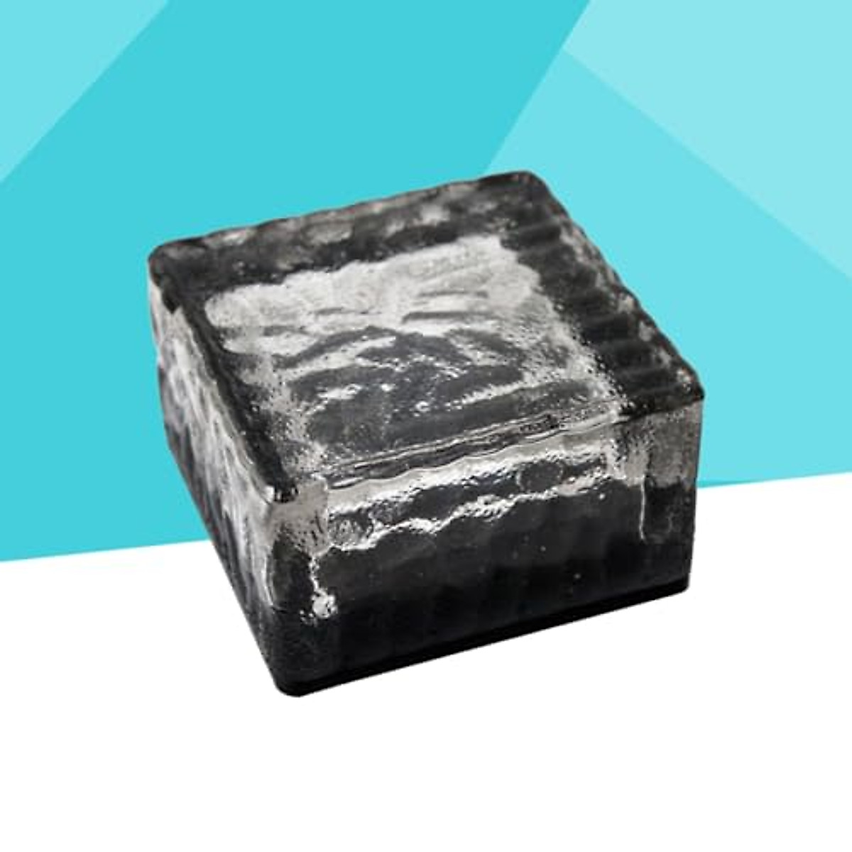 Housoutil Solar Brick Lights Solar LED Brick Solar Bricks Outdoor Floor Tile Lamp Solar Brick LED Solar Ice Rocks