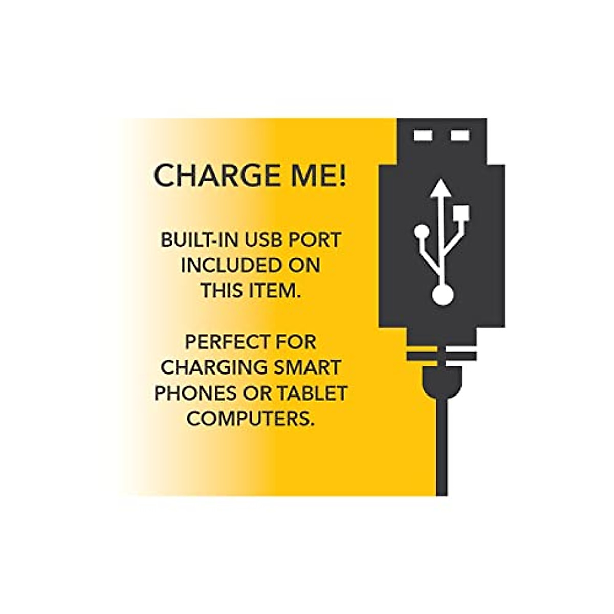 Adesso 3162-22 Kaye LED Desk Lamp Wireless Charging, 7W LED, 5W QI, USB Port, Indoor Lighting Lamps