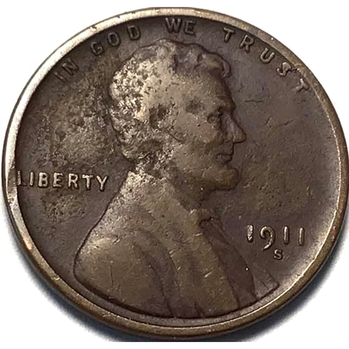 1911 S Lincoln Wheat Cent Penny Seller Very Fine