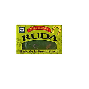 Nuestra Salud - Rue Herb Soap Bar - Gentle Moisturizing Action for Hand, Face, and Body - 100% Natural and Organic Soap for Healthy Skin