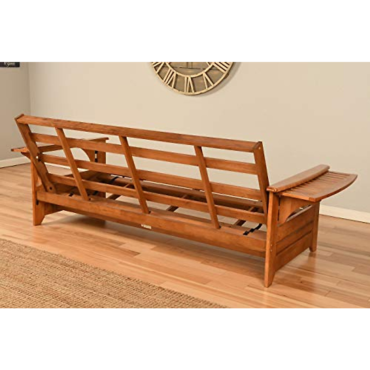 Kodiak Furniture Phoenix Frame with Fabric Mattress in Marmont Blue/Barbados