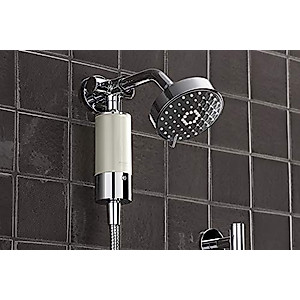 Kohler 30646-CP Aquifer Shower Water Filtration System, Reduce Chlorine, Includes Filter Replacement, Polished Chrome