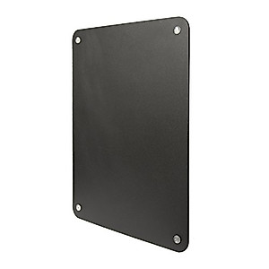 American Metalcraft PFW2736BL Suction Cup Chalkboard, Double-Sided, 16" Dia., 1-1/2" H