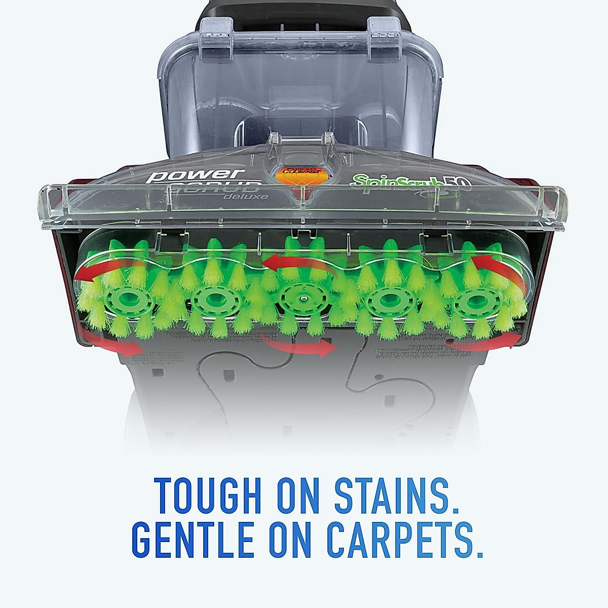 Hoover PowerScrub Deluxe Carpet Cleaner Machine, Upright Shampooer, FH50150NC with 64 oz Pet Carpet Cleaner Solution, Concentrated Machine Cleaner Solution for Pets, AH31925