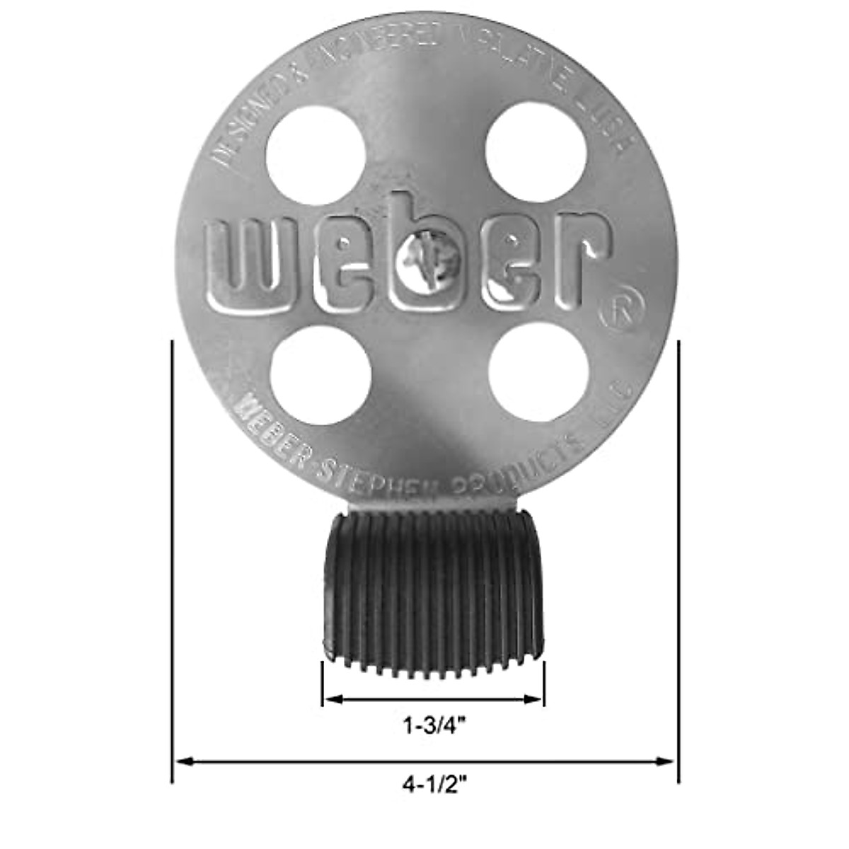 Weber Bar-B-Kettle, Charcoal Performer, Touch-N-Go Replacement Gas Grill Damper Kit 63070