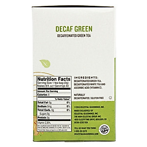 Celestial Seasonings Decaf Green Tea Bags - 40 ct