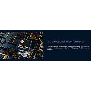 Moto E 2020 (32GB, 2GB) 6.2", Snapdragon 632, Android 10, 4G LTE Factory Unlocked (GSM/CDMA) (AT&T, Verizon, T-Mobile, Metro) XT2052-1 (64GB SD Bundle, Midnight Blue)