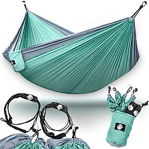 Legit Camping Hammock - Hammocks - 2 Person Hammock - Tree Hammock - Double Hammock - Portable Hammock - Outdoor Hammock - Hammock - Travel Hammock - Hammocks for outside - Heavy Duty Hammock