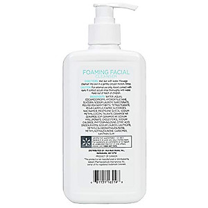 Equate Beauty Foaming Facial Cleanser, Normal to Oily Skin, 12 fl oz