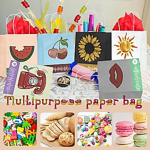 Kamisato Ayato 12PCS Gift Bags Anime Candy Favor Bags Cartoon Goodie Bags Kids Birthday Party Supplies for Birthday Party Decorations