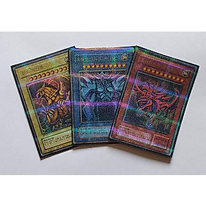 Yugioh Card Sleeves - Prismatic Holographic Matte Black - 60ct