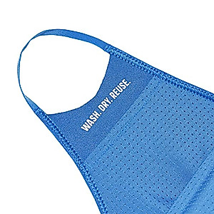 adidas Originals Standard Face Covers 3-Pack, Bluebird, X-Small/Small