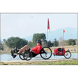 One wheel Maya Cycle Bicycle cargo Trailer