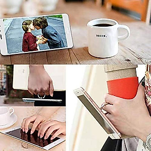 Cell Phone Ring Holder Stand, 360 Rotation Universal Smartphone Round Ring Grip Stand Compatible with Smartphones and Tablets (Baby )