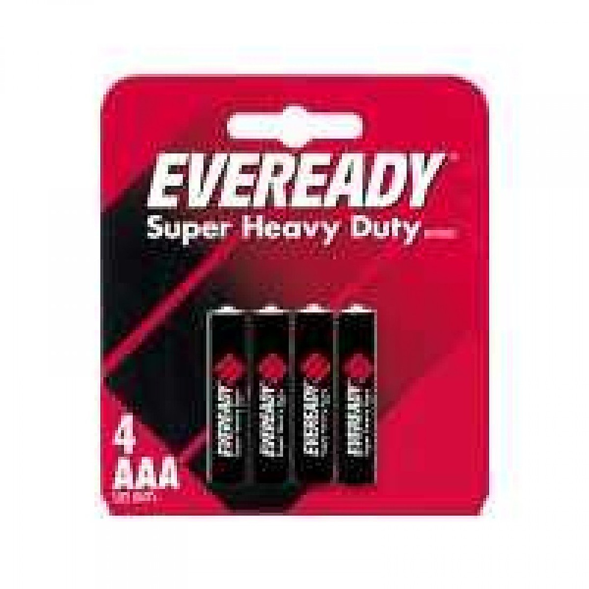 Eveready Heavy Duty 1212BP-4 AAA Batteries (4-Pack)