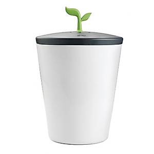Chef'n 401-420-120 EcoCrock Counter Compost Bin Black and White 3.3 liter 1