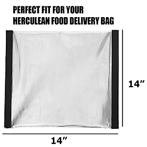 Herculean 1PK Adjustable Food Divider with Velcro