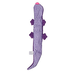 BORDSTRACT Interactive Squeaky Lizard Dog Toy, Engaging Chewable Fun for Dogs, Promotes Dental Health and Anxiety Relief(Purple)