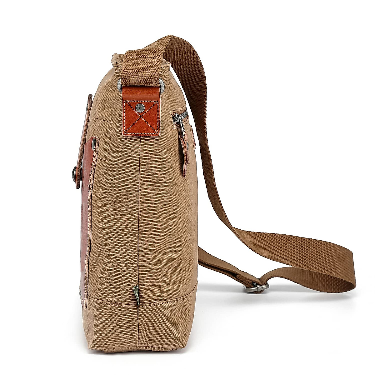 TSD Brand Super Horse Canvas Crossbody Bag