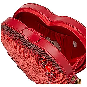 Mary Frances Fall in Love Top Handle Handbag, Red