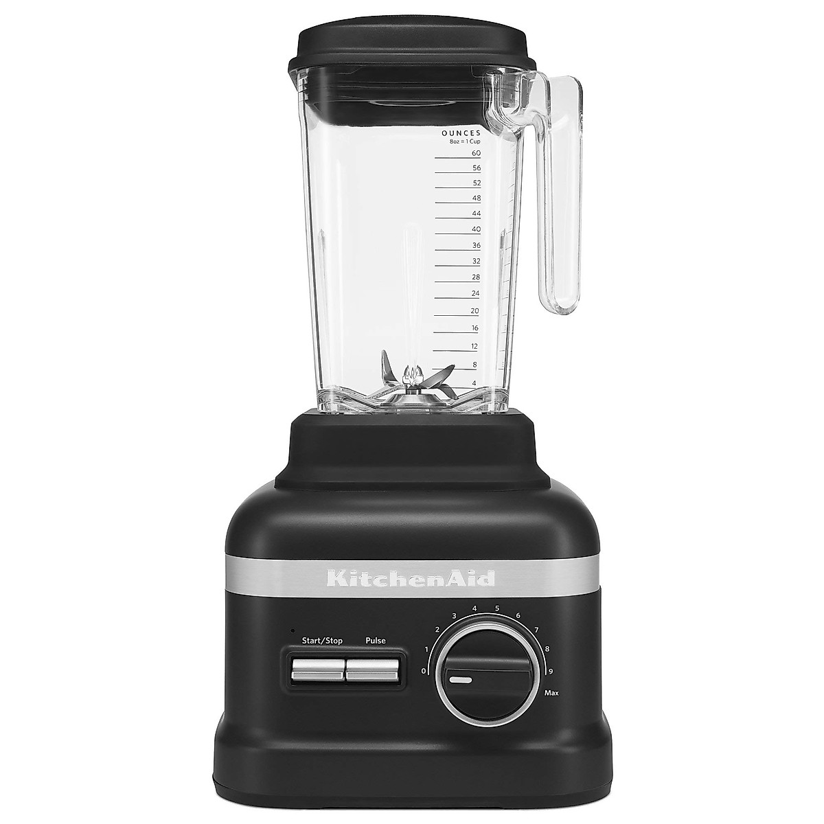 KitchenAid High Performance Series Blender KSB6060BM, One Size, Matte Black (Renewed)