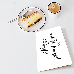 Chenive Graduation Card, Congratulations on Grad Card, Encouragement Card, Well Done Card, New Job Card, Always Proud of You Card
