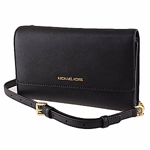 Michael Kors Women's Jet Set Travel - Clutch Crossbody No Size (Black)