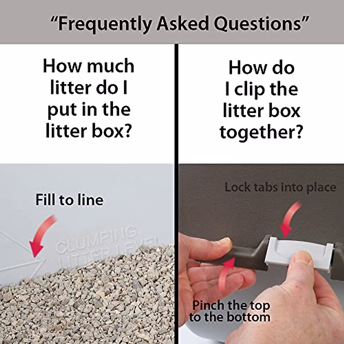 Omega Paw Premium Roll 'n Clean Litter Box Large, Peral Blue (PR-RA20-1)