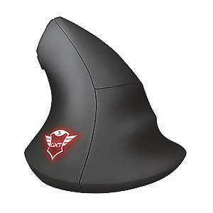 Trust Gaming GXT 144 Rexx Vertical Ergonomic Gaming Mouse, 250-10,000 DPI, 6 Buttons, Black