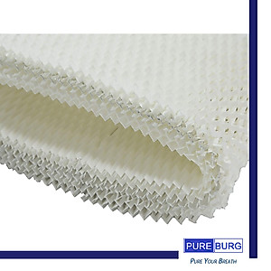 PUREBURG WF2 Wick Filters Compatible with Kaz Vicks WF2 Vicks V3100 V3500N V3500 V3700 V3800 V3900 Kaz 3020 Sunbeam 1118,Honeywell HCM-350 HCM-630 HCM-300T Relion WA-8D Enviracaire ECM-500,2-Pack