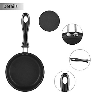 TOPINCN Ceramic Frying Egg Pan with Ultra Nonstick Coating Frying Pan Nonstick Copper Frying Pan Ceramic Skillet Saute Pan