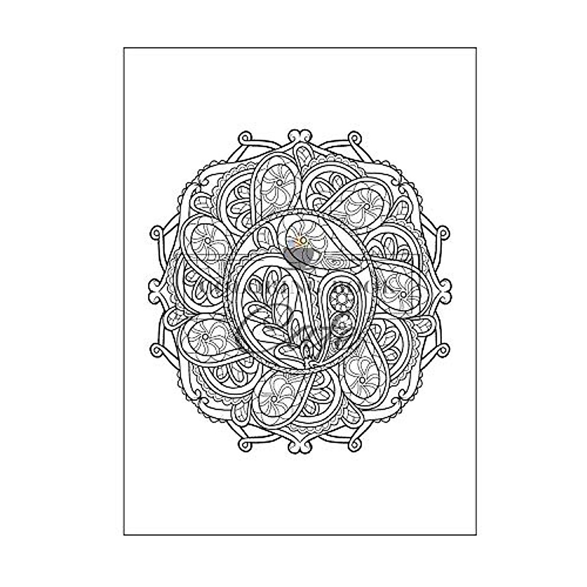 125 Mandalas: An Adult Coloring Book Featuring 125 of the World’s Most Beautiful Mandalas for Stress Relief and Relaxation (Mandala Coloring Books)