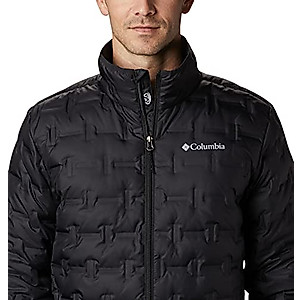 Columbia Men's Delta Ridge Down Jacket, Black, Small