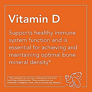 NOW Supplements, Liquid Vitamin D-3, Strong Bones*, Structural Support*, 2-Ounce