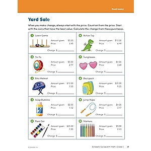 Scholastic Success with Math Grade 4 Workbook