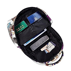 OLDX Taylor Music Swift Printed Backpackreputation Music Album Casual Backpack Cartoon Taylor Poster Backpack Lightweight Large Capacity Travel Laptop Backpack Taylor Fan Birthday Gift