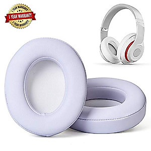 Professional Replacement Ear Pads,Earpads Compatible with Beats Studio 2.0 & Studio 3.0 Wired/Wireless B0500 / B0501,Soft Protein Leather,Noise Isolation Memory Foam,Strong Adhesive Tape,2 Pieces