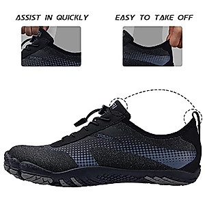 SIMARI Water Shoes Quick Dry Barefoot Aqua Beach Swim Boating Surf Walking Hiking for Women Men