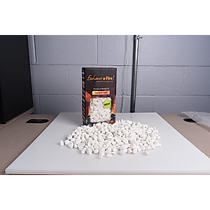 Enhance a Fire 1.50 inch-2 inch Marble Stones - White (5 lbs.)