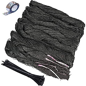 WOSCMI Bird Netting - 25 X 50 feet Garden Netting for Birds Tree Nets for Fruit Trees 3/4 inch Mesh Size Bird Netting for Garden
