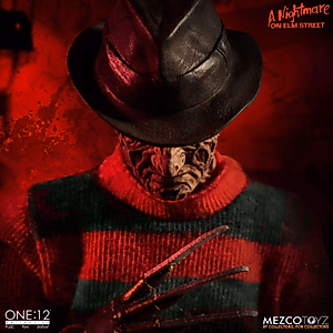 Mezco One: 12 Collective: A Nightmare On Elm Street: Freddy Krueger Action Figure, Multicolor