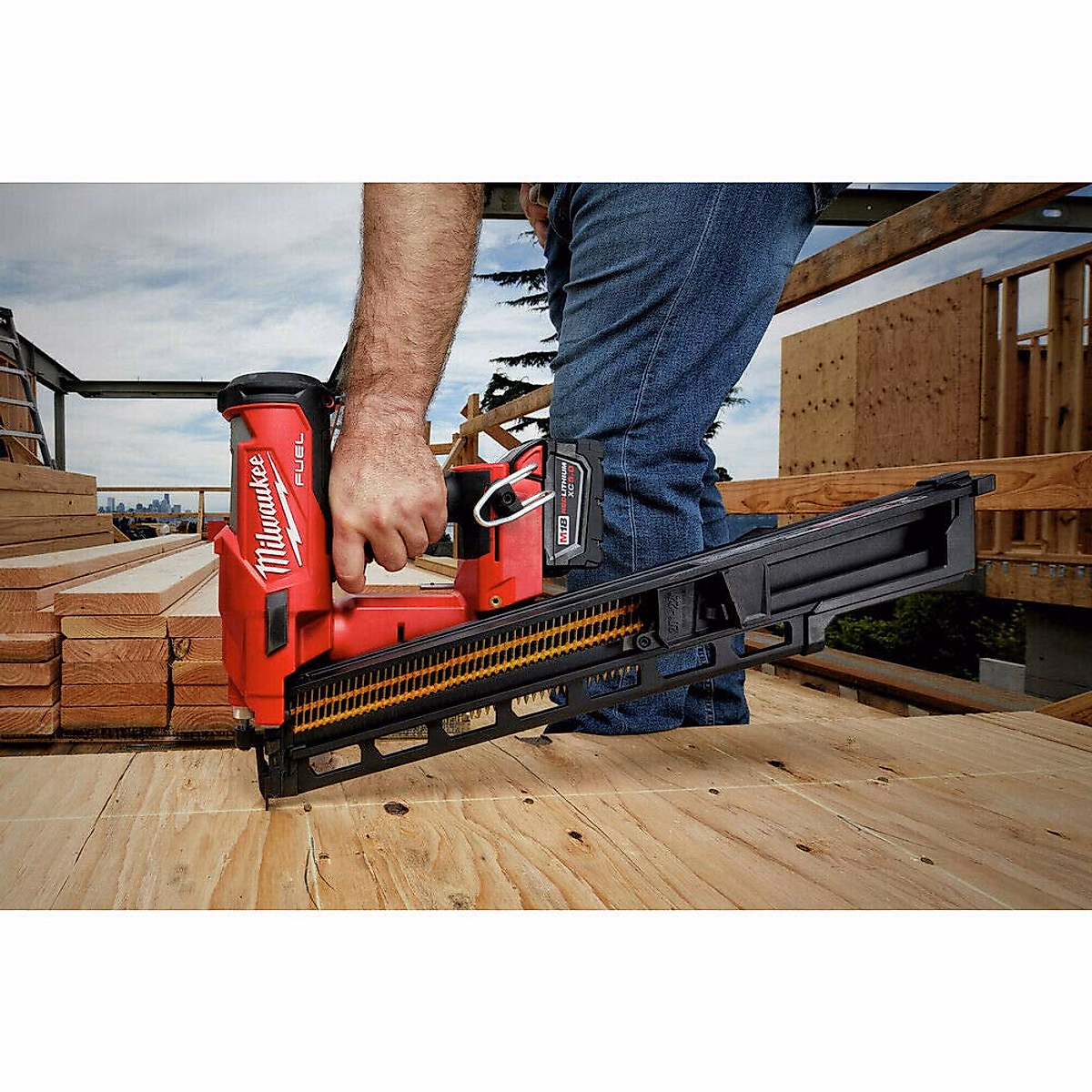 Milwauke M18 FUEL 21-Degree Framing Nailer (Tool Only) New